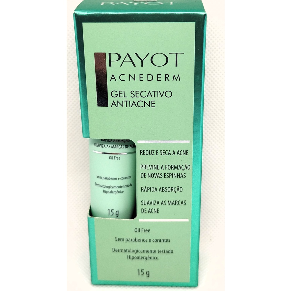 PAYOT GEL SECATIVO ACNEDERM ANTIACNE 15GR | Shopee Brasil