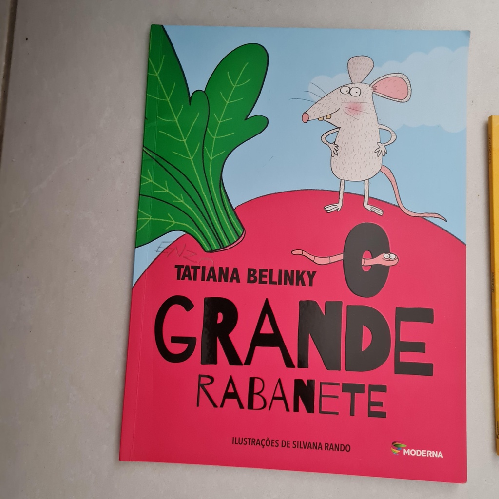 LIVRO, O GRANDE RABANETE, TATIANA BELINKY | Shopee Brasil