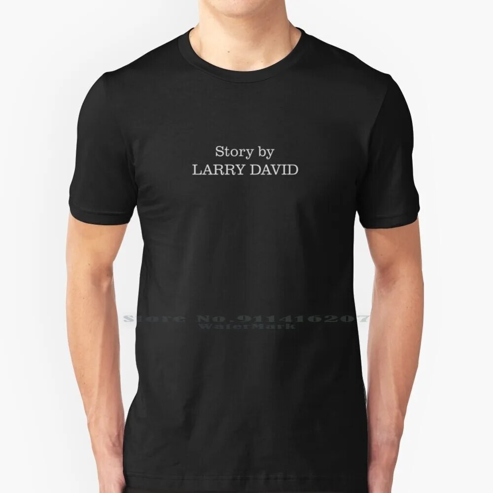 Curb Your Enthusiasm | História De Larry David T Shirt 100% Algodão ...