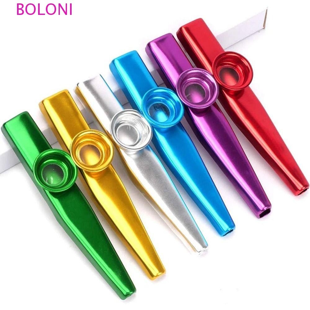 BOLONI Diafragma Boca Kazoos , Instrumentos De Liga De Alumínio Metal ...