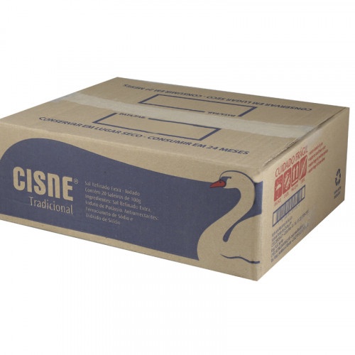 Sal Em Sachê Cisne Caixa Com 1000 Unidades De 1g | Shopee Brasil
