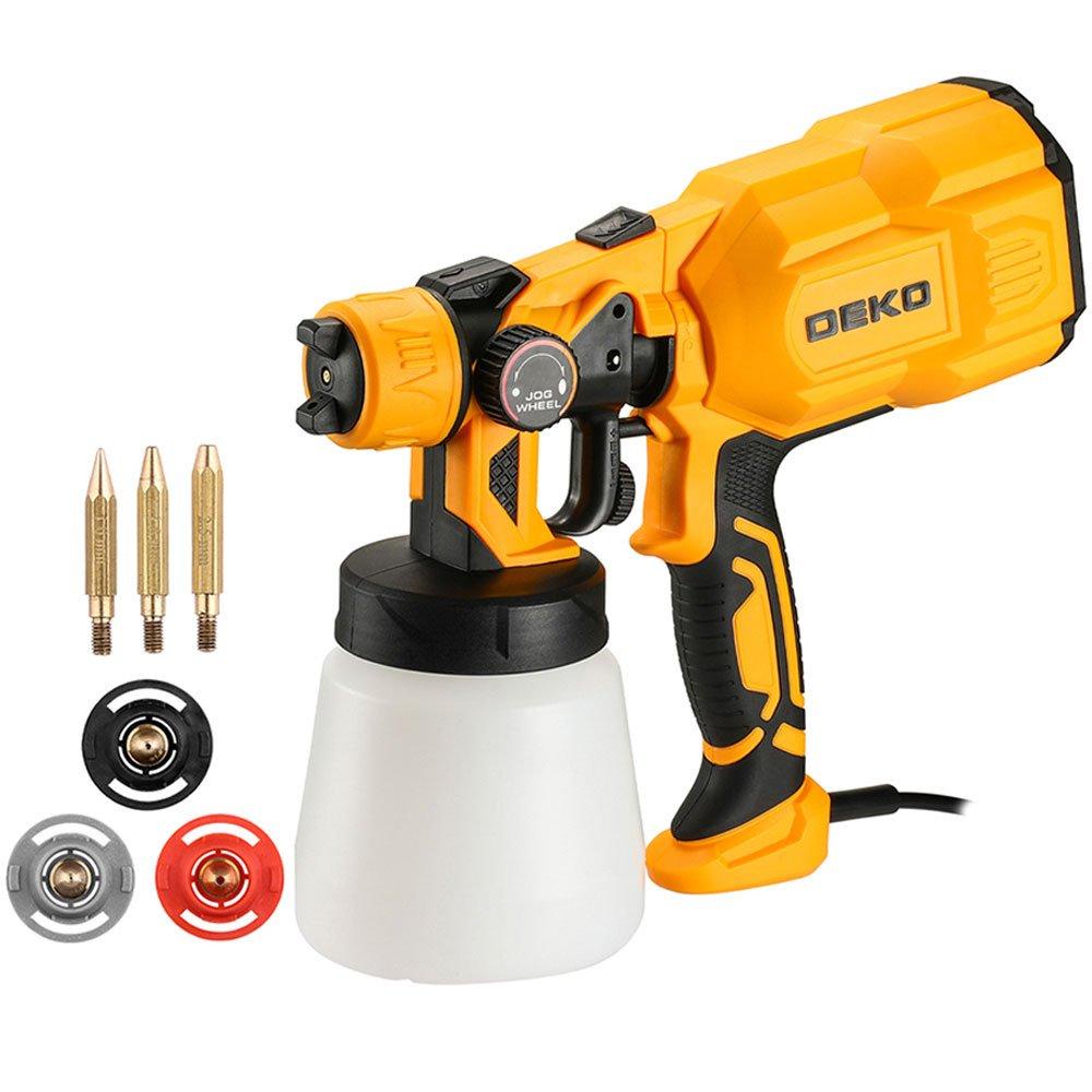 Pistola De Pintura E Pulverizadora Elétrica 127v Portátil Hvlp 800ml 3 Bicos Potência 550W ...