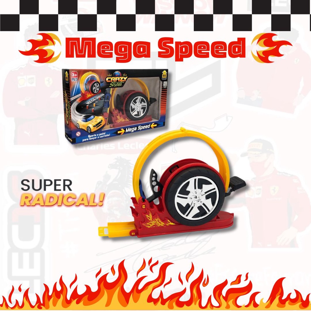 Pista Mega Speed com Loop 360º | Shopee Brasil