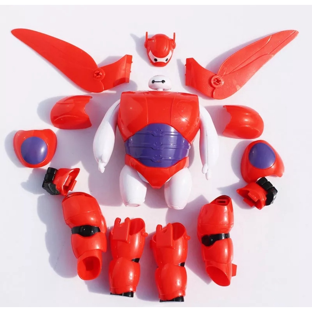 Boneco Brinquedo Big Hero - Armadura Baymax Transformação Filme ...