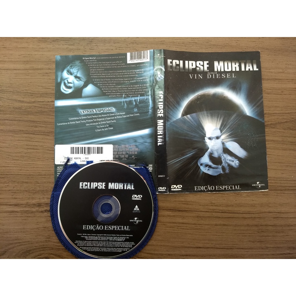 DVD ECLIPSE MORTAL - ORIGINAL | Shopee Brasil