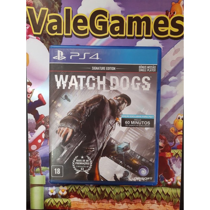 Watch Dogs Ps4 - Mídia Física Original | Shopee Brasil