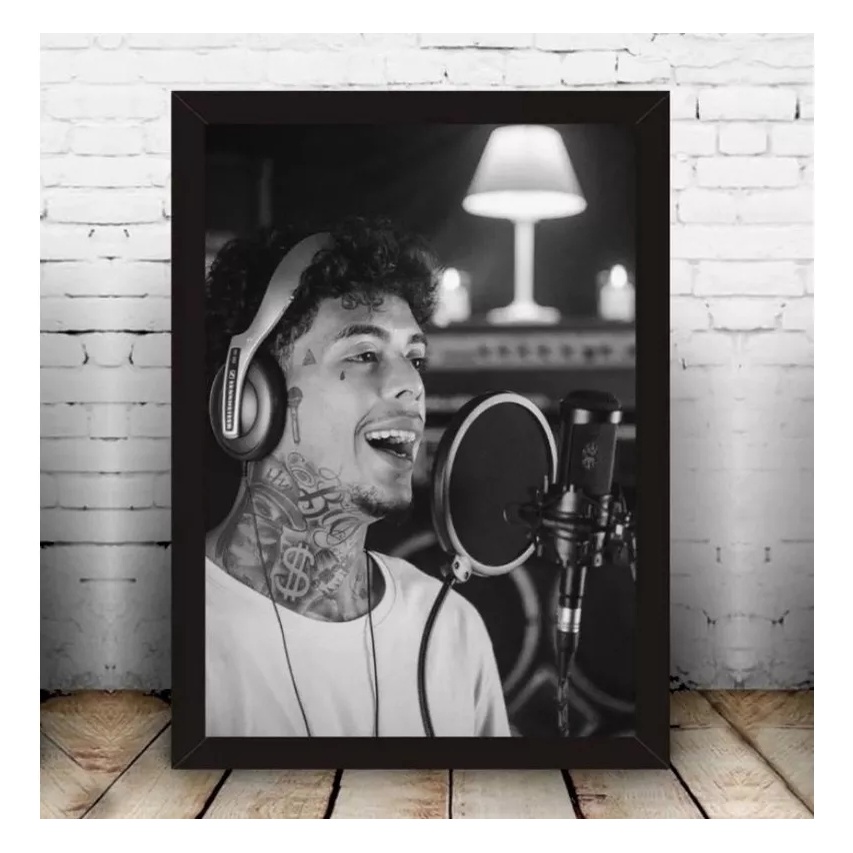 Quadro De Parede Mc Kevin Cantor Funk 40x60cm | Shopee Brasil