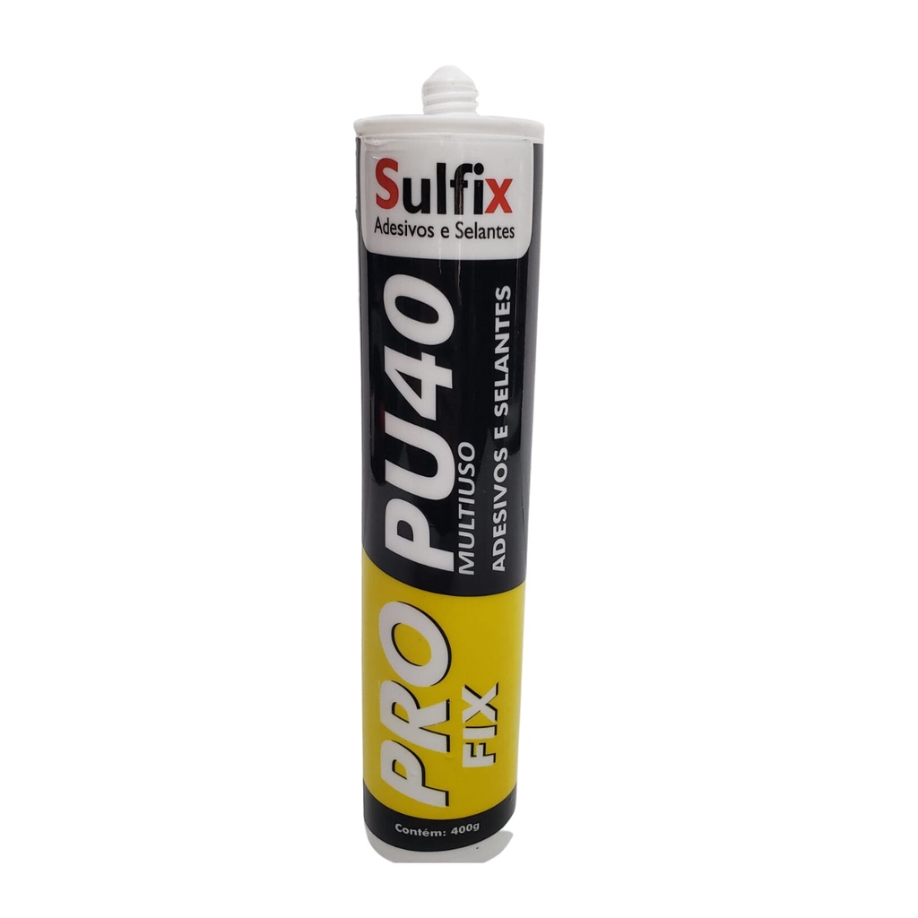 SILICONE PU40 BRANCO - 400G PRO FIX SULFIX | Shopee Brasil