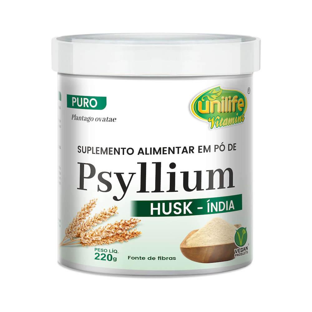 Psyllium Husk em Pó - Lata 220g Psyllium Em Flocos psilium em pó ...