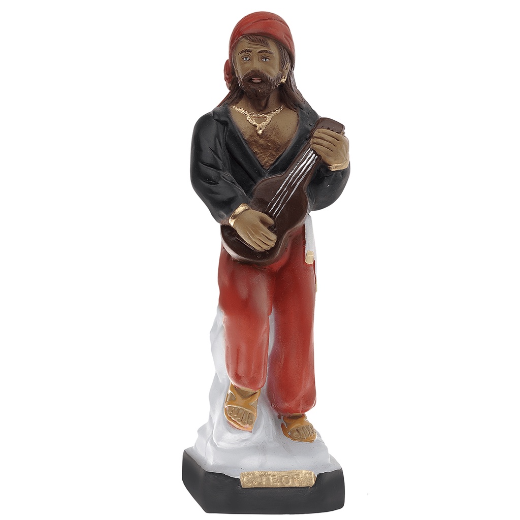 Imagem Cigano Igor 22cm Gesso Escultura Umbanda | Shopee Brasil
