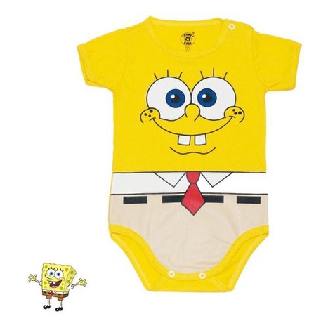 Body Bob Esponja | Shopee Brasil