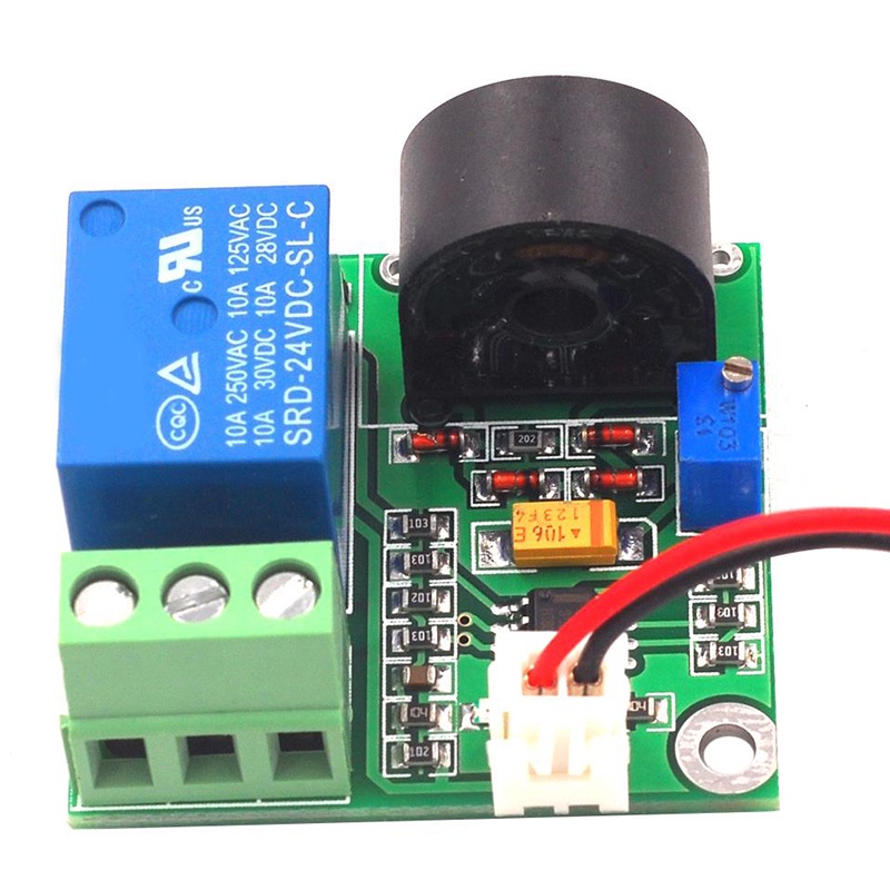 Módulo sensor De Saída De Interruptor 5A 5V 12V 24V 0-5A Detecção De ...