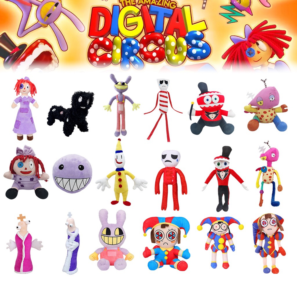 30cm The Amazing Digital Plushie Toy Circus Circus Animação Natal ...