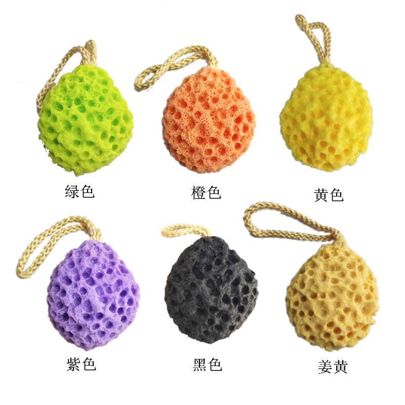 Spot# Japanese Honeycomb Loofah Children's Non-Latex Bath Bath Sponge ...