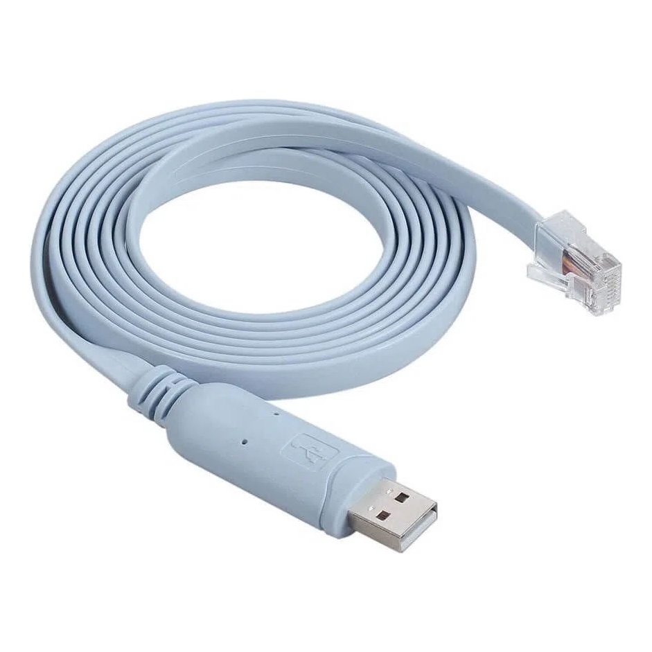 Cabo Console Usb Rj45 Terminal Switch Roteador Cisco Hp | Shopee Brasil