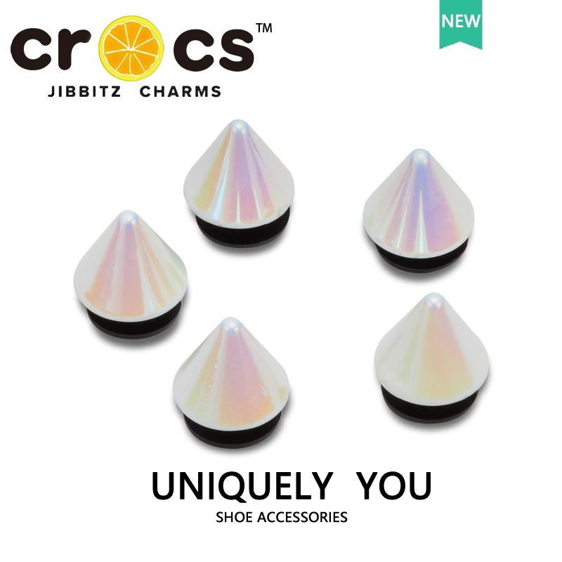 CROCS JIBBITZ IRIDESCENT SPIKE | Shopee Brasil