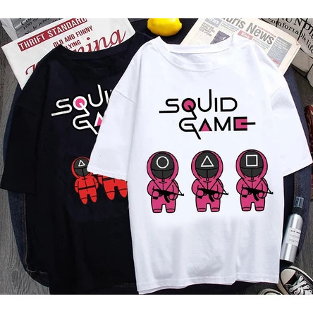 Camiseta Round 6 Adulto/Infantil Lançamento Unissex Em Algodao | Shopee ...