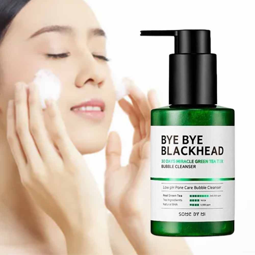 SOME BY MI Bye Bye Blackhead 30 Days Miracle Green Tea Tox Bubble ...