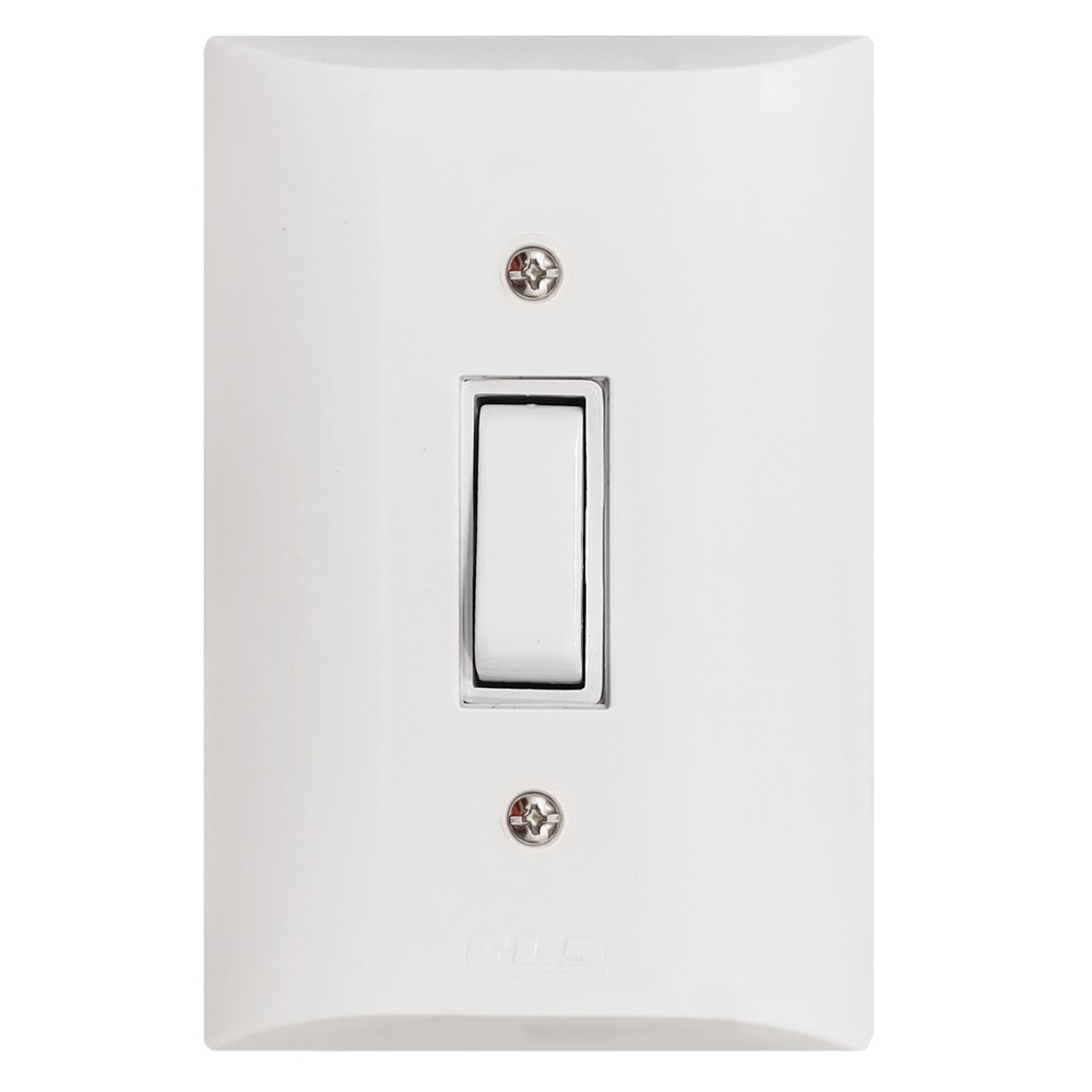 Interruptor Simples 10A 1 Tecla Com Placa Espelho Bivolt 127v e 250v ...