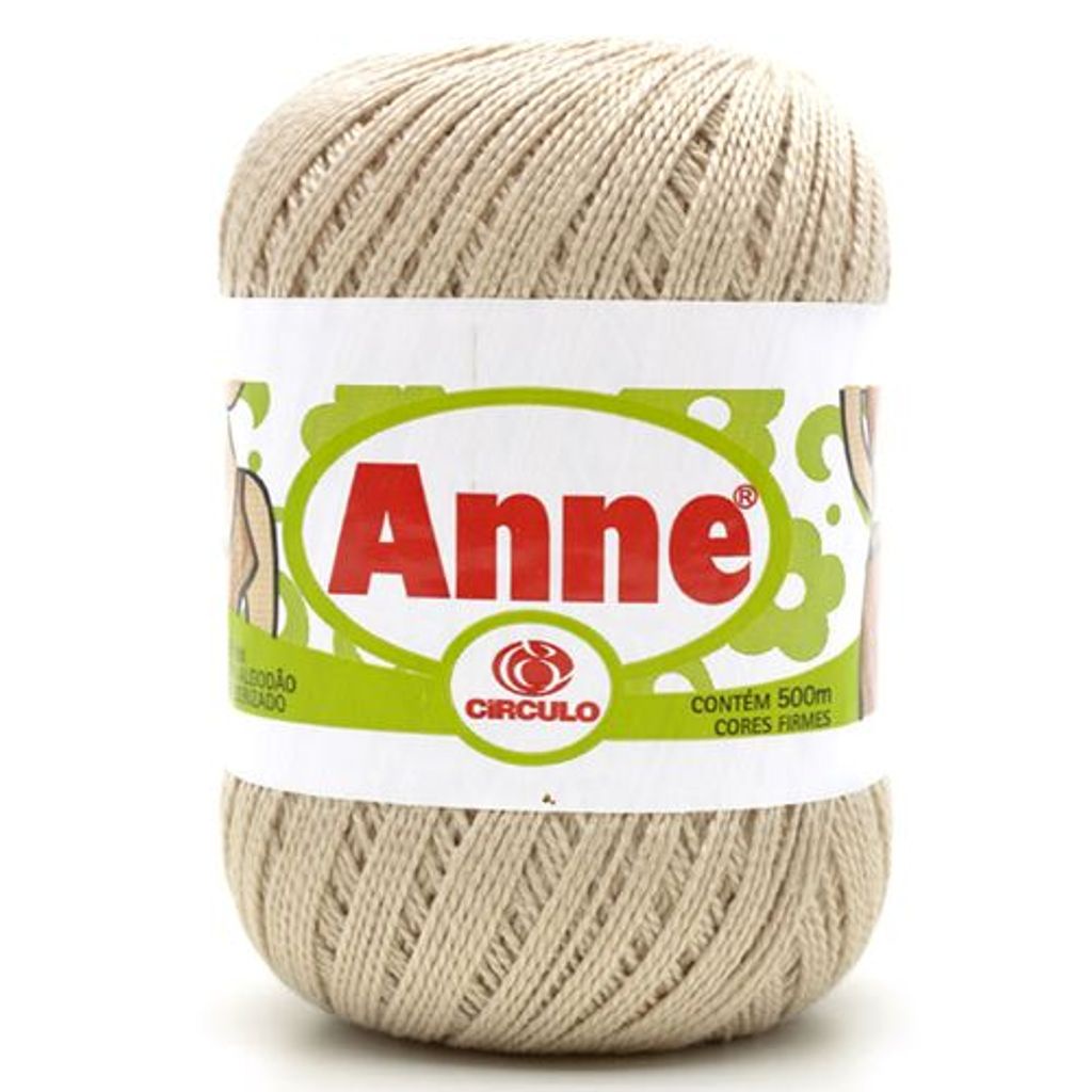 Linha Anne 500 Cor 7684 Porcelana - Circulo | Shopee Brasil