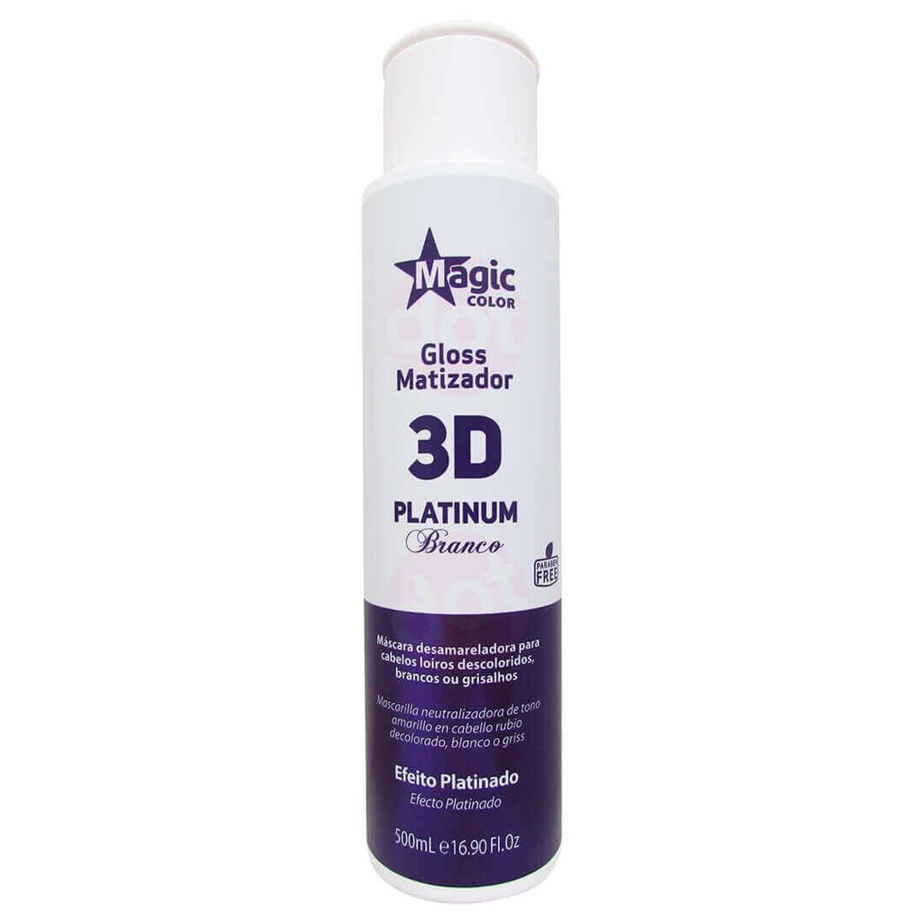 Magic Color Matizador Platinum Branco 500ml | Shopee Brasil Magic Color Matizador Platinum Branco 500ml | Shopee Brasil