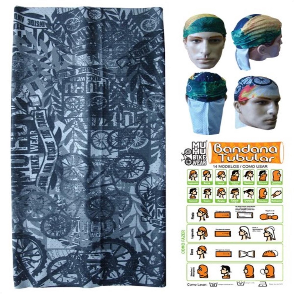 Bandana Muhu 7009 Camuflado Noite | Shopee Brasil