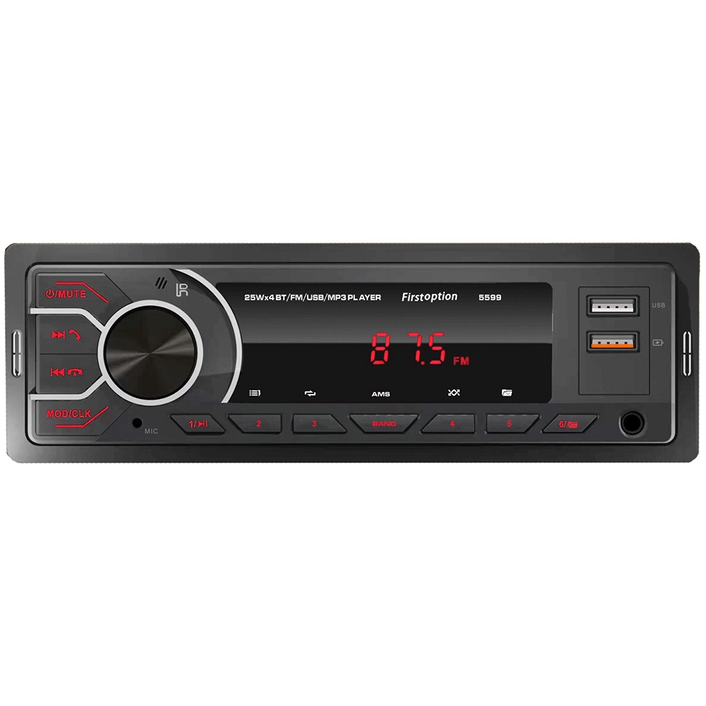 Mp3 Player Bluetooth Usb First Option 5599 | Shopee Brasil