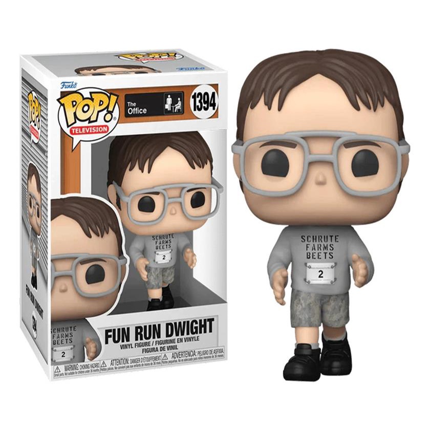 Funko Pop! The Office Fun Run Dwight 1394 | Shopee Brasil