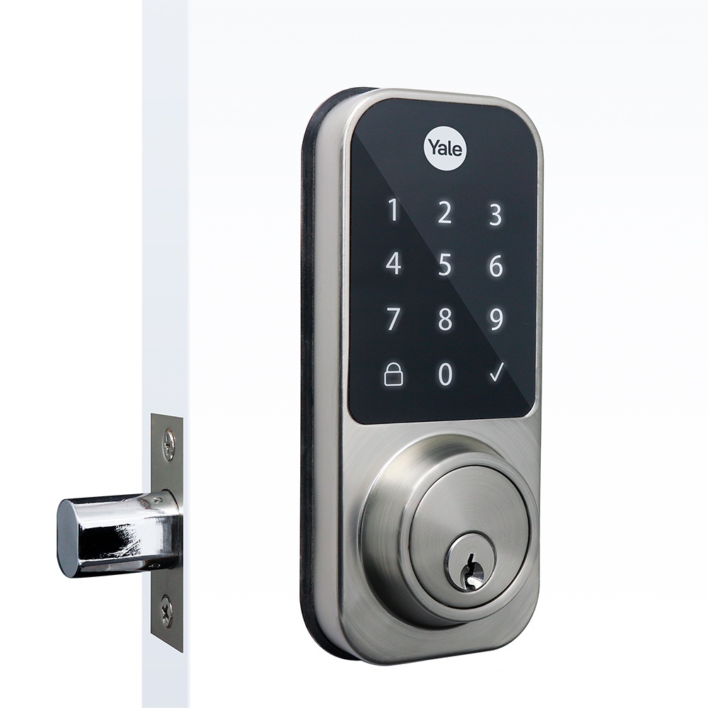 Fechadura Digital YDD 120 com Senha e chave - Trinco Lingueta Tubular ...