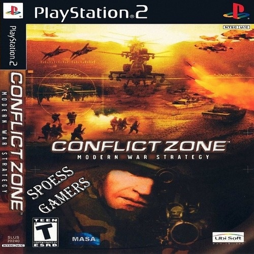 Conflict Zone Ps2 Modern War Strategy Patch | Shopee Brasil