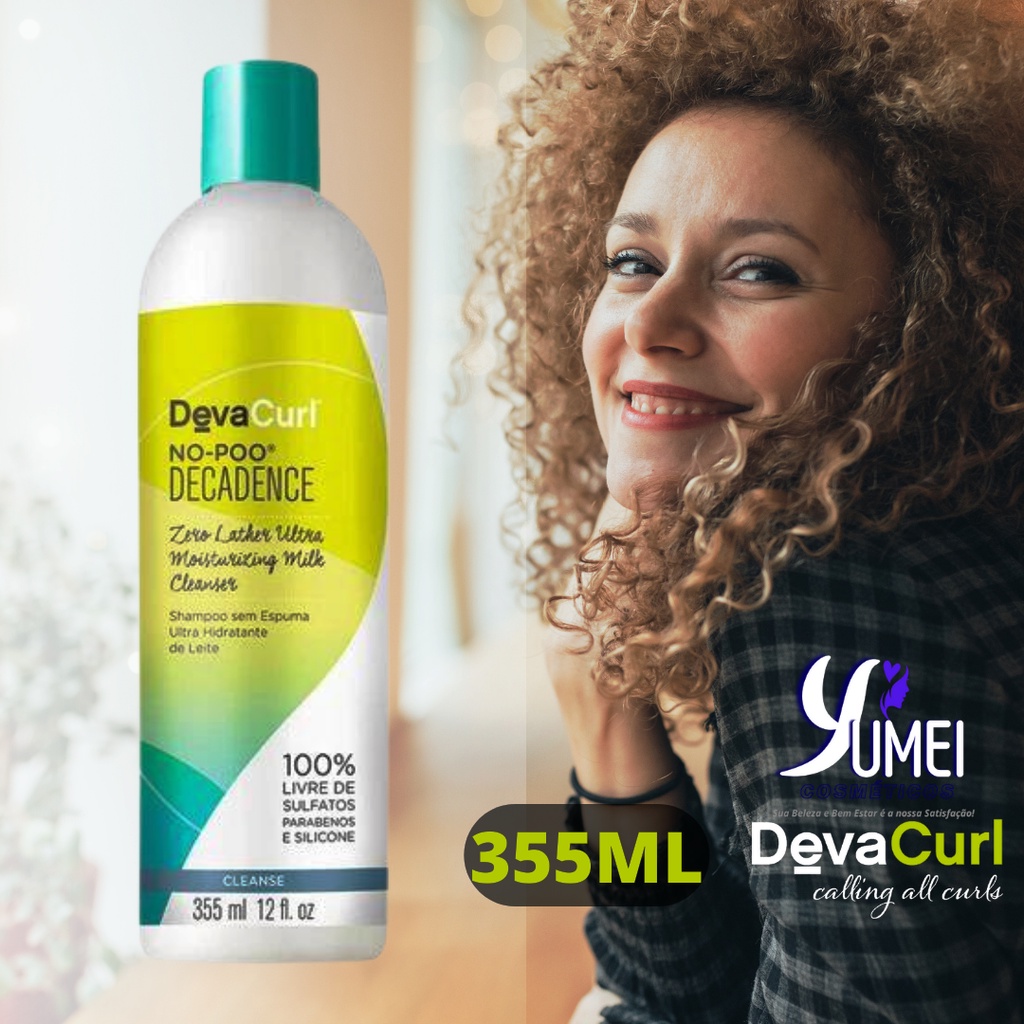 DEVA CURL SHAMPOO DECADENCE NO POO 355ML | Shopee Brasil