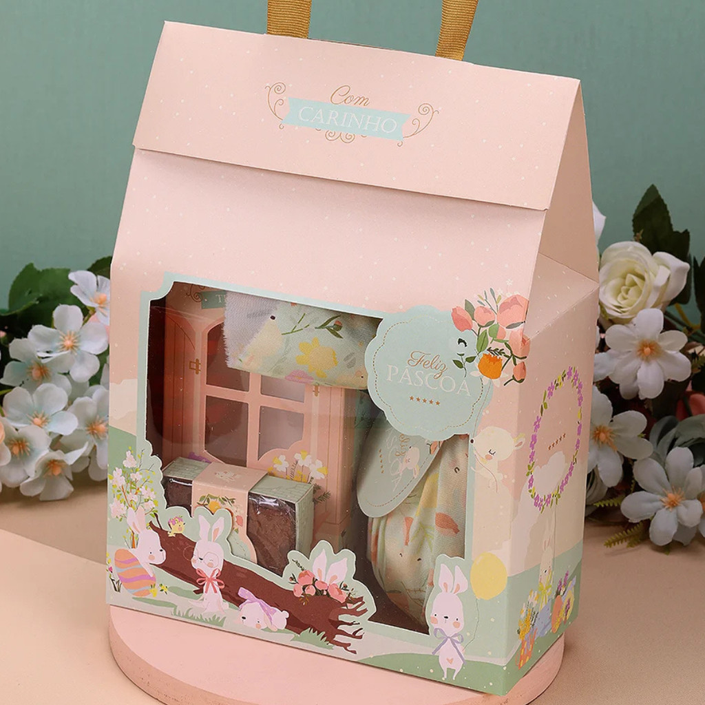 10 SACOLA COM VISOR DELICADEZA PASCOA 4794 ( PASCOA JANGO 2025 ...