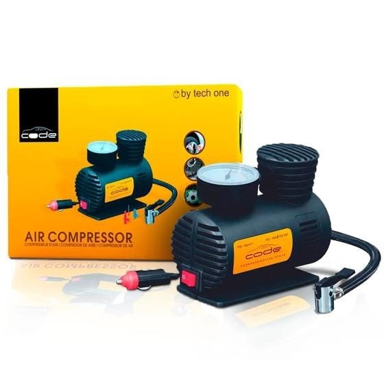 COMPRESSOR DE AR AUTOMOTIVO 12V MINI COMPRESSOR 300PSI CODE | Shopee Brasil