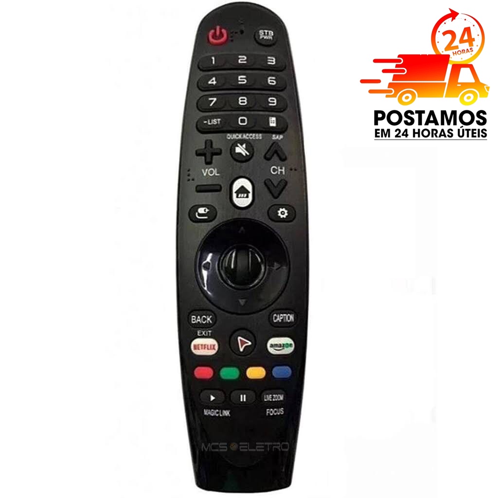 Controle Remoto Magnético Original LG Magic TV smart UHD 4K AN-mr20ga ...