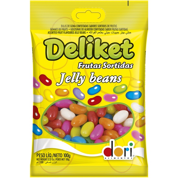 Deliket de Frutas Confeitado 100g 9000264 - Dori | Shopee Brasil