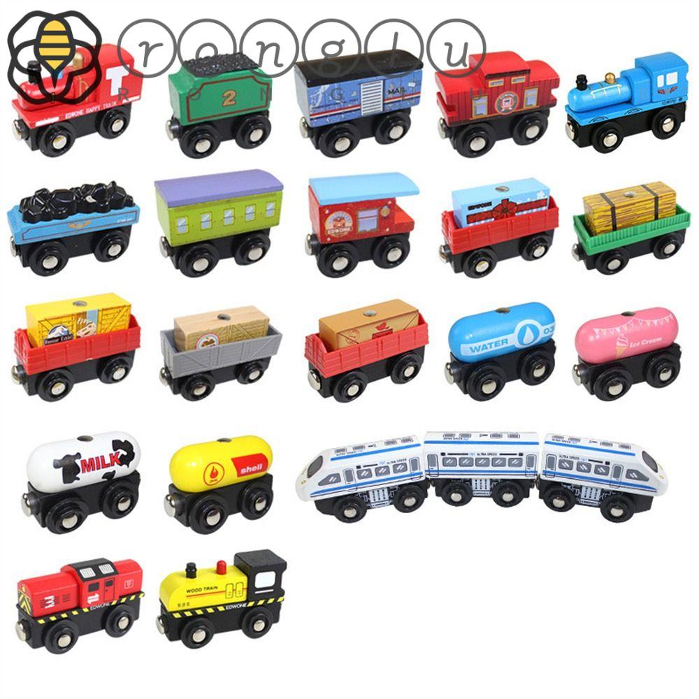 Brinquedos De Trem RONGLU , De Trilhos Ferroviários Locomotivas ...