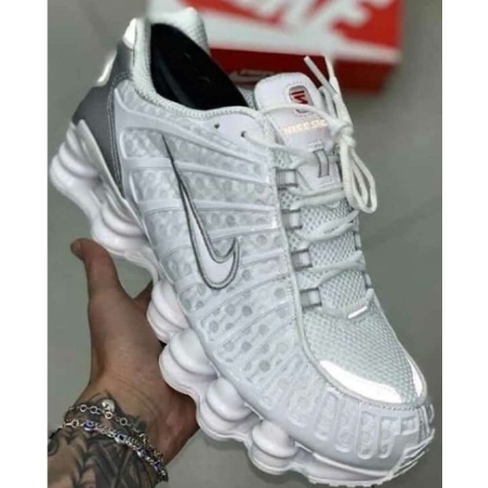 Tênis 12 molas Com Amortecedor Refletivo Mola Masculino esportivo ...