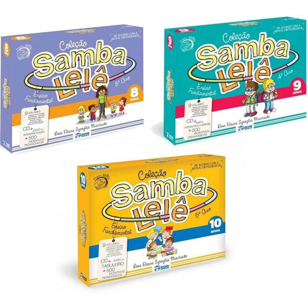 Coleção Pedagógica Samba Lelê 8 a 10 Anos - Atividades para o Aluno ...