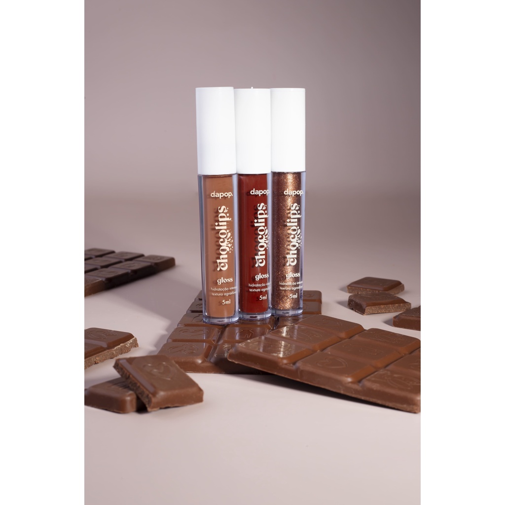 Gloss Chocolate Chocolips - Dapop | Shopee Brasil
