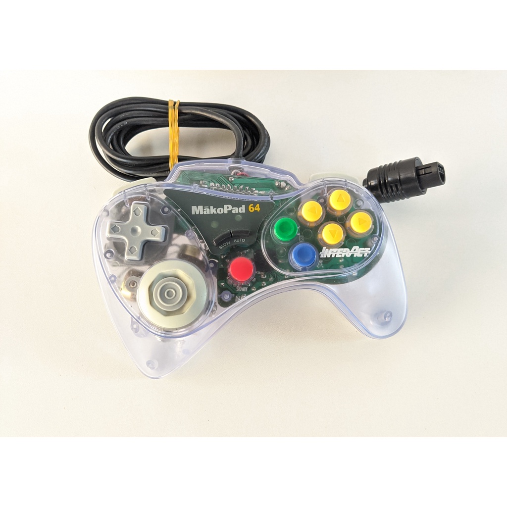 controle makopad 64 nintendo 64 interact com defeito - Escorrega o Preço