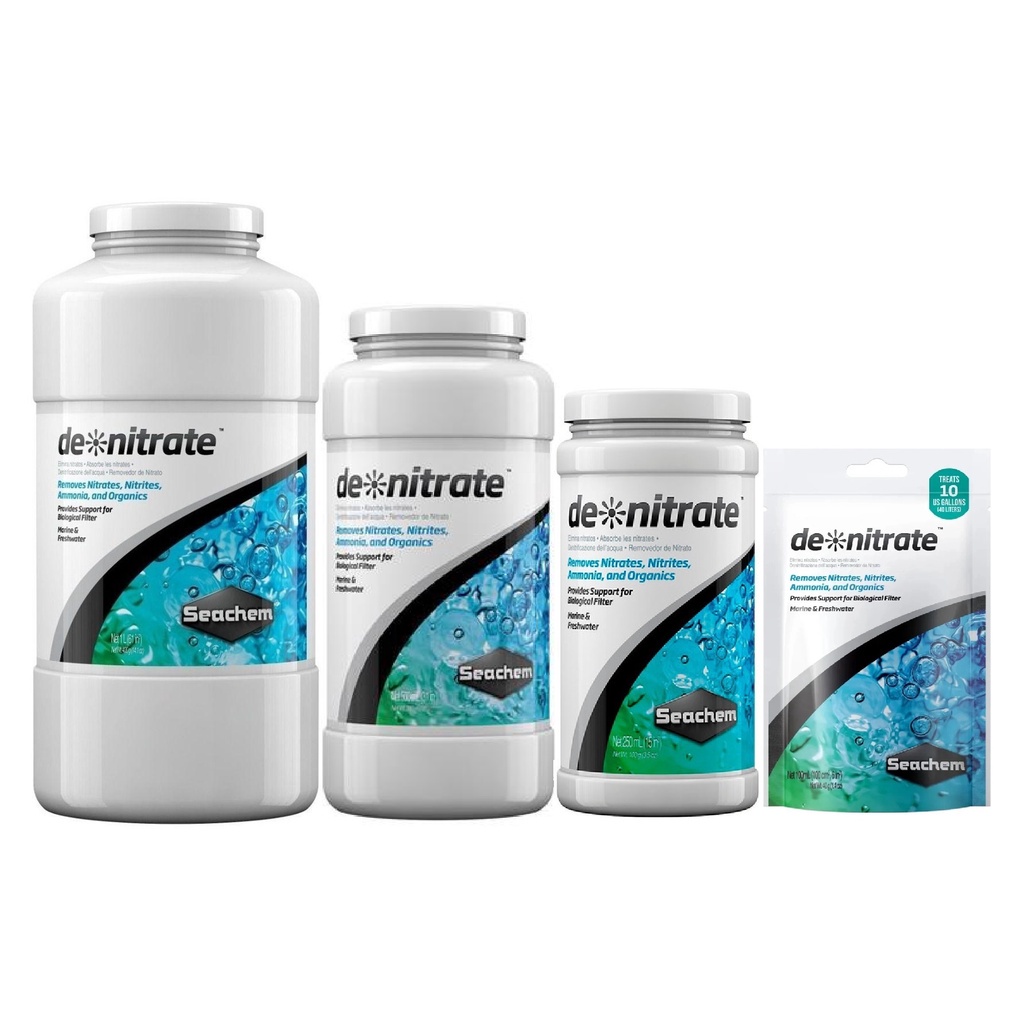 Seachem DeNitrate. Removedor de Nitratos e Compostos Orgânicos da Água ...