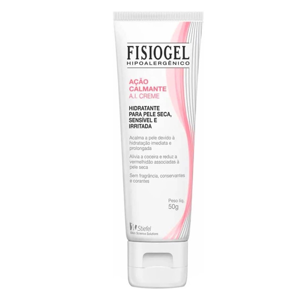 Fisiogel Ai Creme Hidratante Para Pele Seca, Sensível e Irritada Ação ...