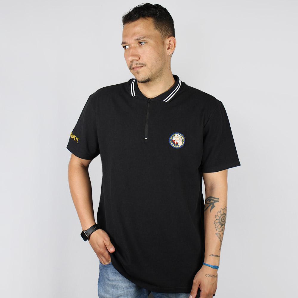 Camisa Polo High Popeye Preto | Shopee Brasil