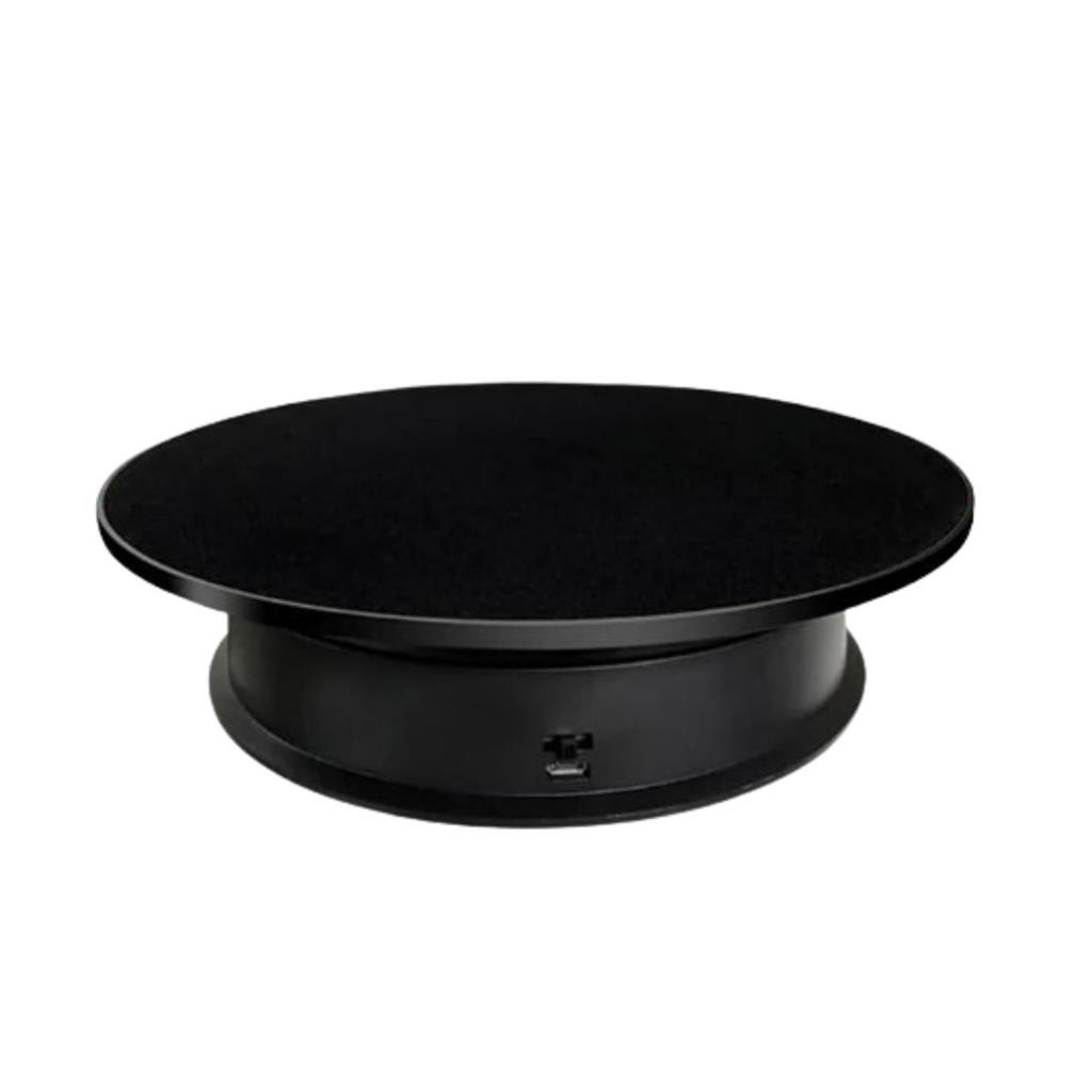 Suporte Expositor Giratorio Base Eletrico Para Vitrine Produtos E Foto ...