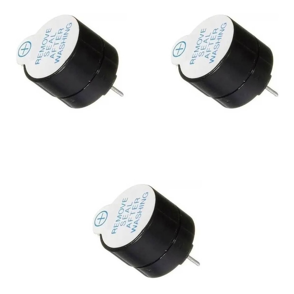 Buzzer 5v Ativo Sinal Sonoro - Kit 04 Peças | Shopee Brasil