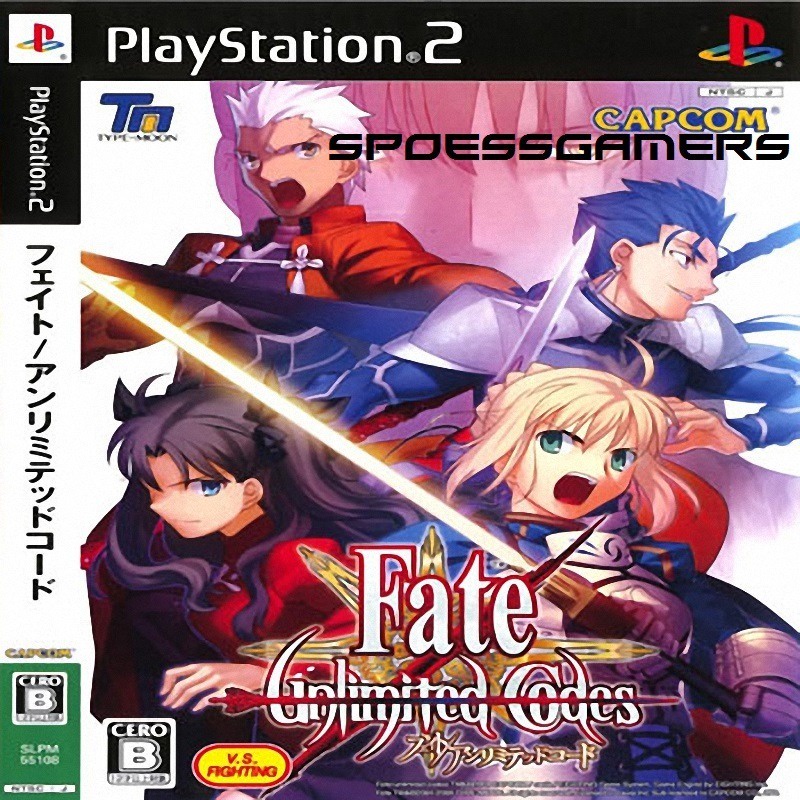 Fate Unlimited Codes (japan) Ps2 Desbloqueado Patch | Shopee Brasil