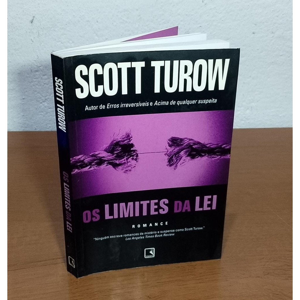 Livro Os Limites da Lei Scott Turow | Shopee Brasil