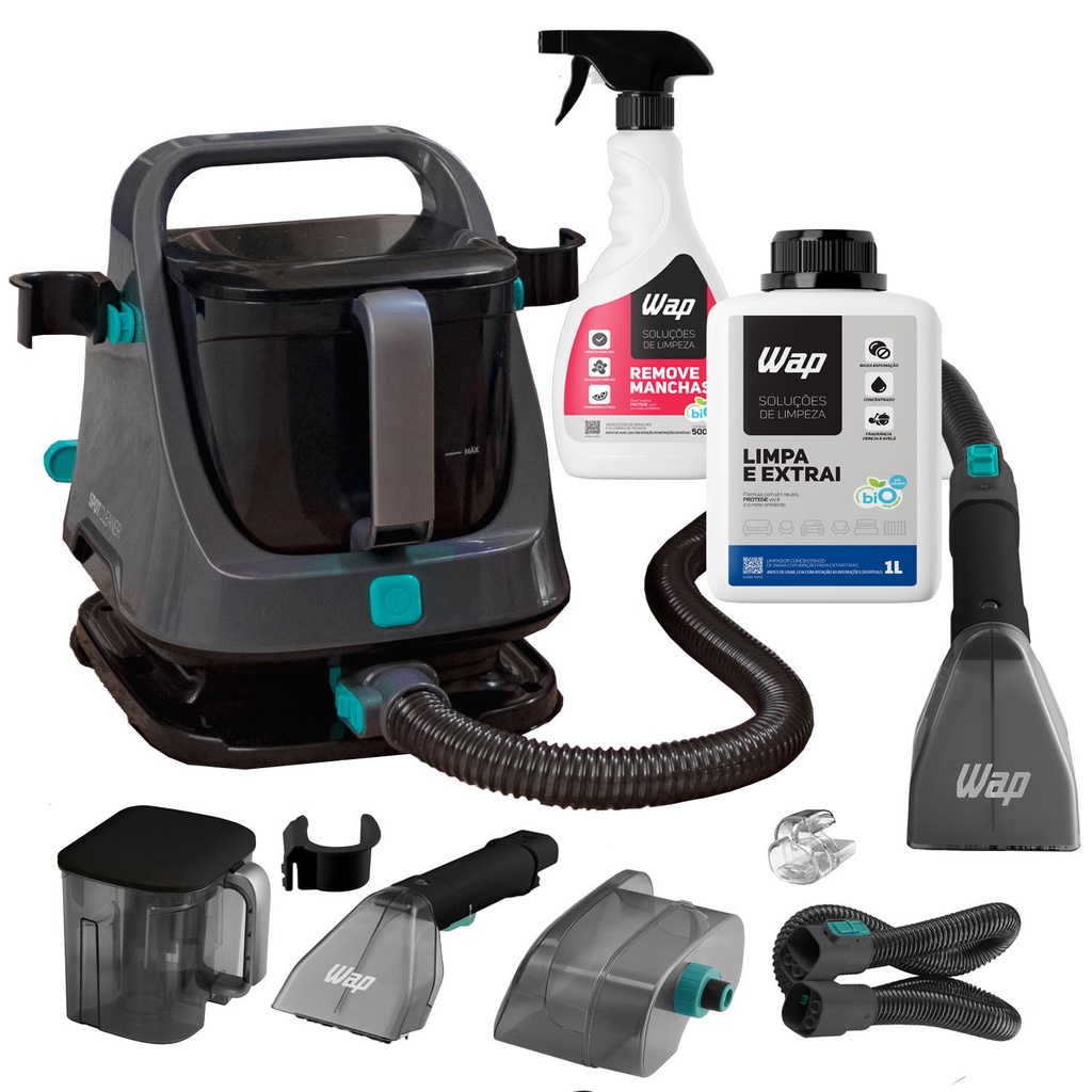 Extratora Spot Cleaner Limpador Sofás Carpet + Produtos Wap | Shopee Brasil