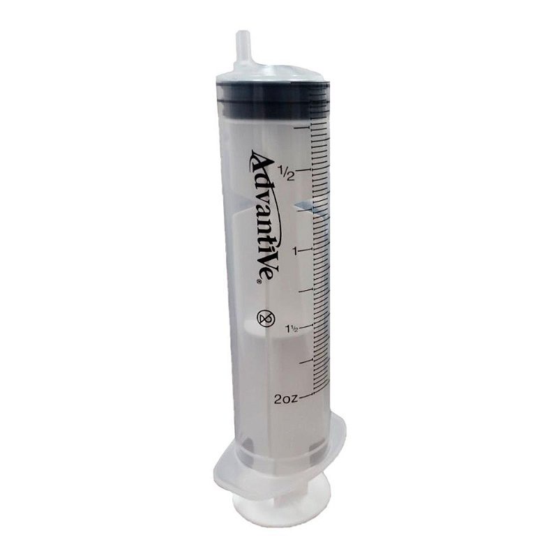 Seringa 60ml Sem Agulha LS Bico Lateral Advantive | Shopee Brasil