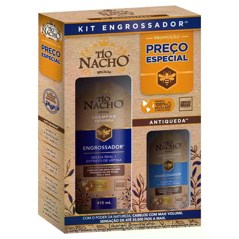 Kit Tio Nacho Engrossador Shampoo 415ml+ Condicionador 200ml | Shopee ...